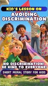 Avoiding Discrimination — A Powerful Lesson for Kids! | BeddyBox Moral Story #discrimination #lesson