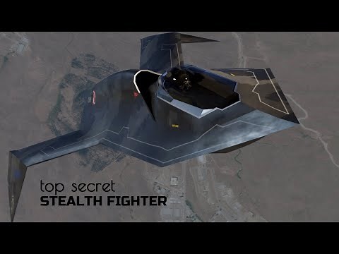 US Genius Idea Builds Top Secret Stealth Fighter YF -118G Bird of Prey