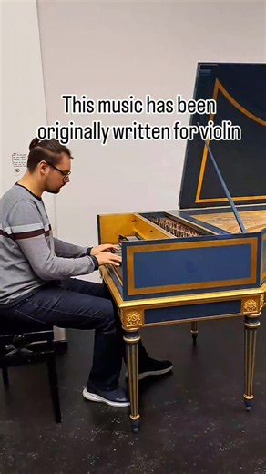 2.4K views · 285 reactions | To me one of best pieces ever written on one of the best instruments ever invented  #violín #piano #harpsichord #bach #music #chaconne #classical #baroque | Thilo Abend | Facebook