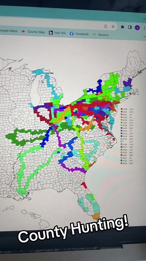 I’ve now visited 816 of the 3,144 counties in the US, so I’m at 26%. 74% of the country to go 🫠 #countyhunting #county #counties #ohio #indiana #michigan #upperpeninsulamichigan #wisconsin #minnesota #iowa #illinois #usa #america #geography #geographyjoe