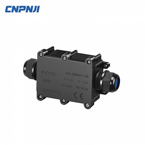 [Hot Item] IP68 Outdoor Underground Junction Box 2 Way Black Enclosure Heavy-Duty Protection