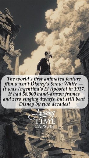 29K views · 302 reactions | The World's First Animated Film Wasn't Disney's Snow White  | Amazing Time Capsule | Facebook