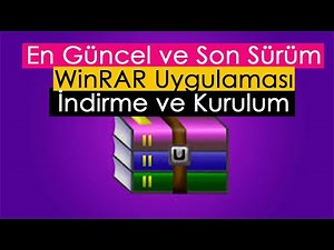 WinRAR Programı İndirme ve Kurulum Ayarları