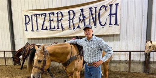 Nebraska volleyball coach John Cook ‘cowboys up’ for new horse