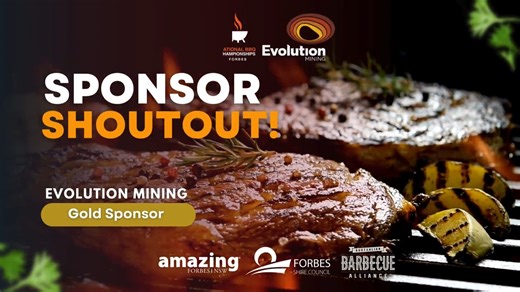 1.6K views | Northparkes, in partnership with Evolution Mining Cowal Gold Operations, is a proud sponsor of the 數 National BBQ Championships Forbes, being held at Grinstead Oval this weekend. We're proud to support local community events like this. Will we see you there to enjoy the free entertainment? ‍‍‍ | Evolution Mining Northparkes Operations | Facebook