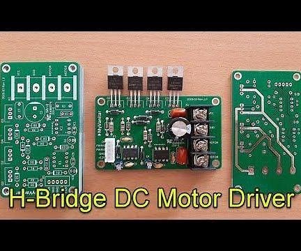 H Bridge PWM DC Motor Driver