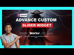 Advanced CUSTOM SLIDER With Elementor Slides Widget | Tips and Tricks