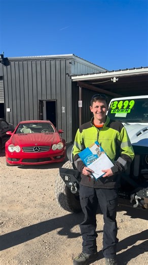Eagle Motors on Instagram: "🎊 ⛰️ Congrats to Roger Rogers III on his 2017 Jeep Wrangler! 🏔️🚙 🎊 Built for adventure— we hope you enjoy the freedom, the fun, and every mile in your new Jeep. Thanks for choosing us— Eagle Motors LBK #lubbocktx #CarsForSale"