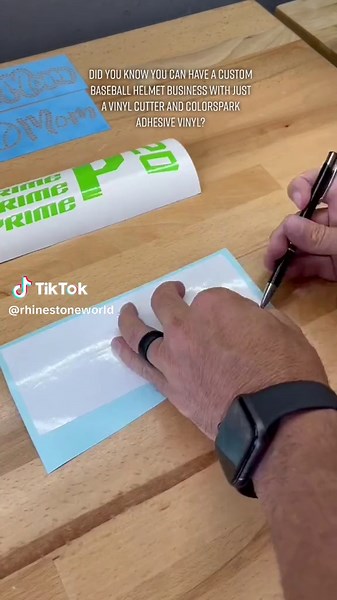 It’s #baseballseason😂 Time to fill more orders for custom #battinghelmet for the team. We will be doinga FREE Live Training Monday 8pm EST #decals #mascot #teamlogo #smallbusiness