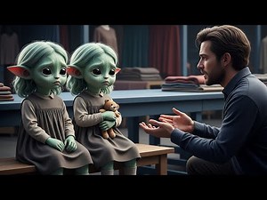 Hungry Alien Sisters Waited All Day—Until a Human Finally Noticed Their Tears | Sci-Fi