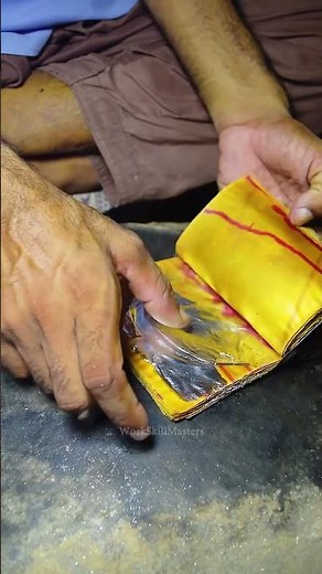 Eatable Silver Foil Making Tradinational Process