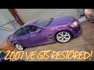 Restoring a VE GTS HSV Commodore from start to finish!