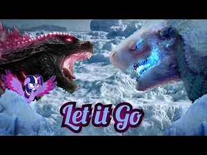Godzilla & Twilight Sparkle vs. Shimo | "Let it Go" (Monsterverse Meets My Little Pony)