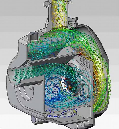 Animation selfpriming centrifugal pump from Schmalenberger