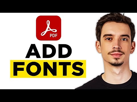 How To Add Fonts To Adobe Acrobat (2026) - Step by Step Tutorial