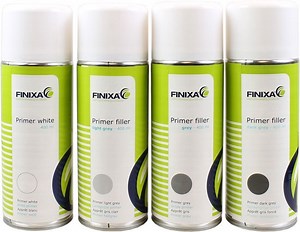 FINIXA Primer Filler spuitbus 400ml - Lichtgrijs | bol