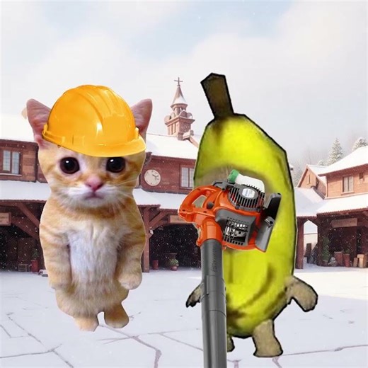 Banana Cat 🍌🐱 Earns Money For a Gift 💰🎁