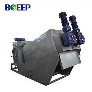 [Hot Item] Industrial Water Treatment Dewatering Multi Plate Screw Filter Press Machine