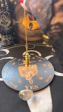 The esoteric pendulum answers yes or no to your question #tarocchiinterattivi