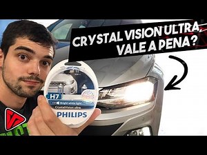 Philips Crystal Vision Ultra vale a pena? instalei no carro para testar Veja como ficou! | Top Speed