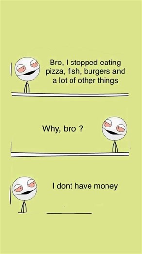 When Being Broke Solves All Your Problems 😂
