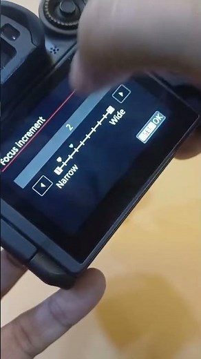 Focus stacking in Canon EOS R7, R10