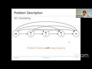 [Scheduling seminar] Kangbok Lee (POSTECH) | Scheduling Heuristics for Steelmaking Continuous...