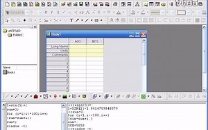 Origin绘图-59.LabTalk脚本语言_标清