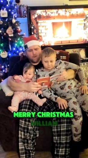 WorthandWilli on Instagram: "Merry Christmas Eve all. We hope everyone was good this year and Santa brings you the most amazing things. #wholesome #family #christmas #fyp"