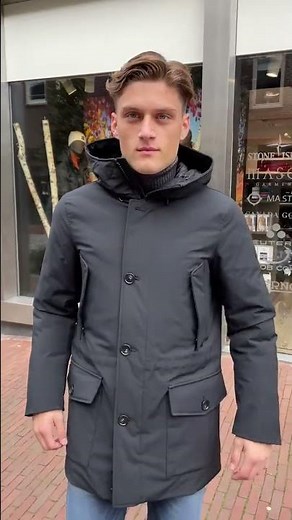 Woolrich Jackets-Coats Black