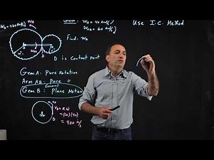 Instantaneous center method gear example
