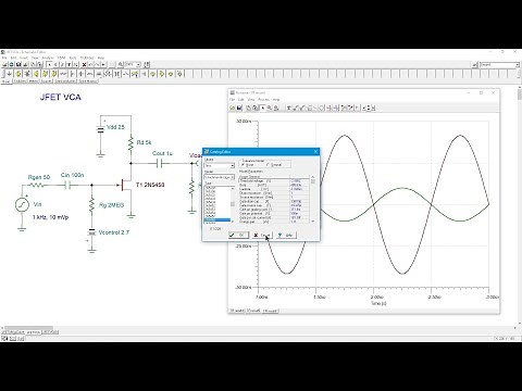 Semiconductor Devices: JFET Voltage Controlled Amplifier