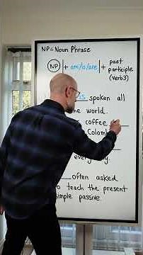 Present Simple Passive #grammar