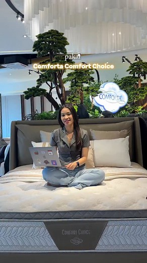 2.6K views · 31 reactions | Mau tidur nyaman + kulit tetap aman? Jawabannya  Comfort Choice by Comforta! Kasur ini udah pakai 3D Knitted Fabric with Nano Shield ️ ✨ Adem & lembut buat kulit ✨ Anti bakteri & tungau ✨ Tidur sehat, bangun fresh! Karena tidur enak itu bukan cuma mimpi, tapi your Comfort Choice! #ComfortaBed #ComfortYourLife #springbed #mattress | Comforta Spring Bed | Facebook