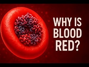 Why Is Blood Red? Amazing Science Behind Blood Color! #science #biology #education