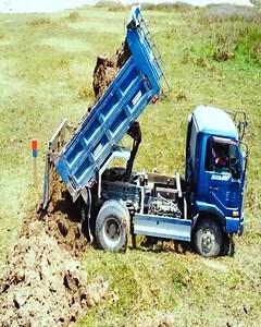 Incredible! Dump Truck Fly Back Unloading Stuck Deep Heavy Recovery Help Rescue Dozer #trucks #backfill #komatsu #caterpillar #machine #construction #heavyequipment #engineering | Branzo Construction