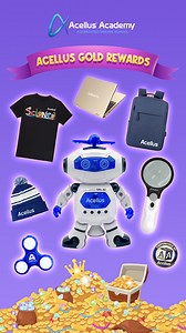 Students are earning big rewards for their hard work! 🎉 With Acellus Gold, students earn Gold Credits by completing lessons and scoring high on their work. These credits can be redeemed in the Gold Store for exciting prizes, turning learning into a fun and rewarding experience. It’s a great way to motivate students and reinforce the value of the knowledge they gain. | Acellus Academy