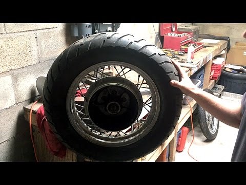 How To Balance a Motorcycle Tire | No Fancy Tools | Cheep And Easy