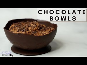 HOW TO MAKE CHOCOLATE BOWLS USING BALLOONS | Easy way to make chocolate bowls