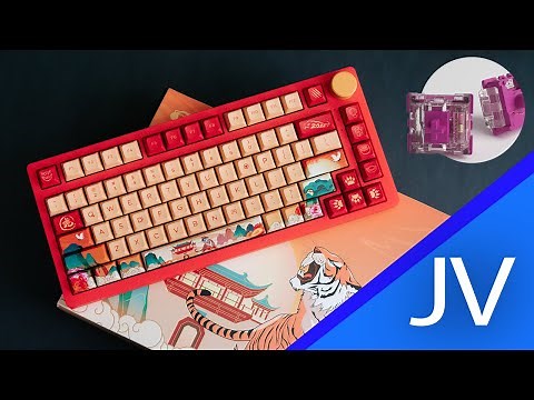 Akko CS Wine Red Switches Sound Test! | Akko PC75B Plus