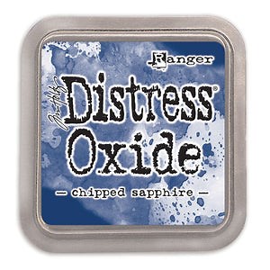 Tim Holtz Distress® Oxide® Ink Pad Chipped Sapphire