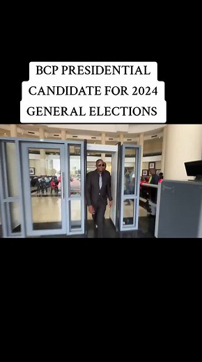BCP President Cde Dumelang Saleshando - Presidential Candidate 2024 Elections