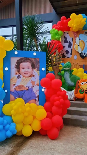 Round up the toys, it’s party time! A Toy Story–filled day of laughs, play, and birthday magic ✨ Happy Birthday to the cutest little Jacob Kaleb 😊😊😊 Reel box Creatives Quirky Carts Coffee & Createaves Coffee Cart Mhack and Jolo the Puppet Zj Sounds and Lights FUNCRAFTS Palatinos Catering Elyon Inflatables Doms Mascot | The Party Boss Events