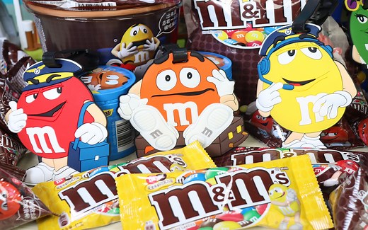 多款可爱M豆牛奶巧克力零食礼包 七彩颜M&M混合装巧克力糖果