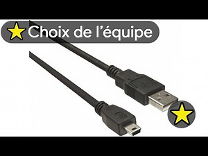🏆 TOP 3 MEILLEUR CABLE MINI USB 2025