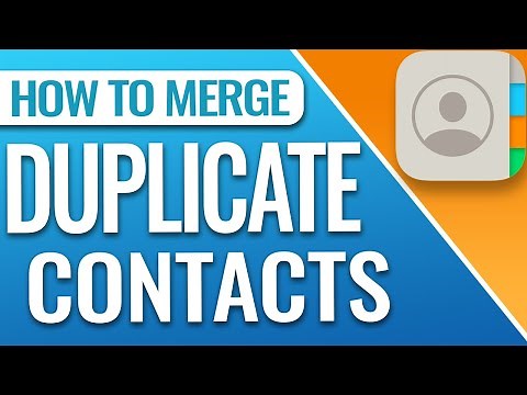 How To Find and Merge Duplicate iOS Contacts