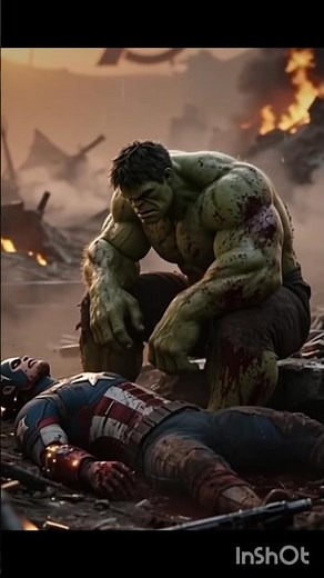 hulk crying alone after All avengers death😭😭💔 #ytshorts #aiedits #viralvideo #shorts #hulk