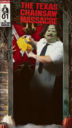 Texas Chainsaw Comic Book Style! | Leatherface Cosplay 🔪