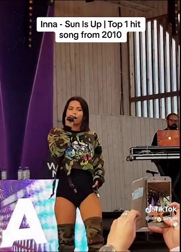 Inna Live Performance of 'Sun Is Up' in Helsinki, Finland
