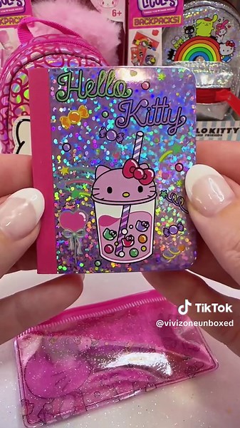 Real Littles Hello Kitty Mini Backpack Unboxing